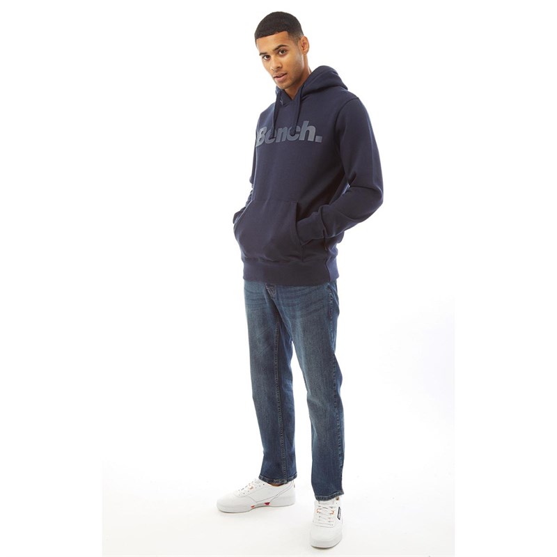 Buy Bench Mens Probert Hoodie Navy