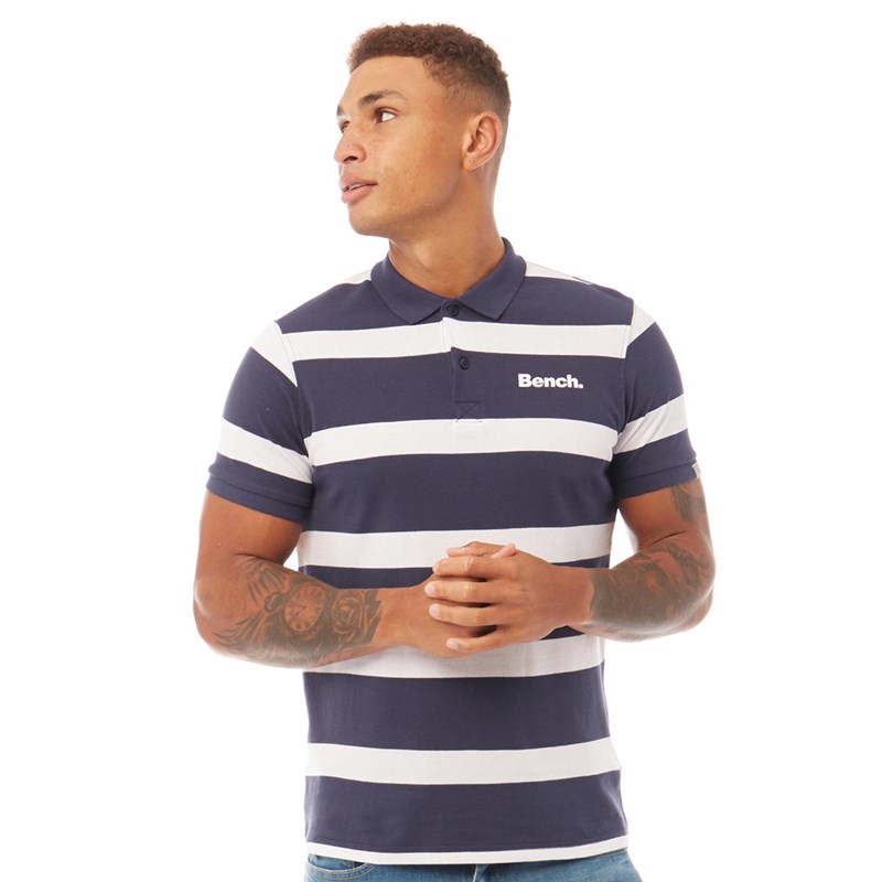 Buy Bench Mens Mikita Polo Navy