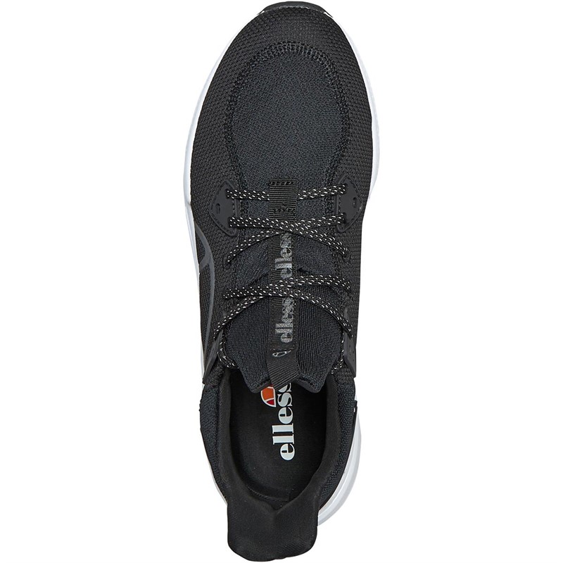 Buy Ellesse Mens Siera Runner Trainers Black/White