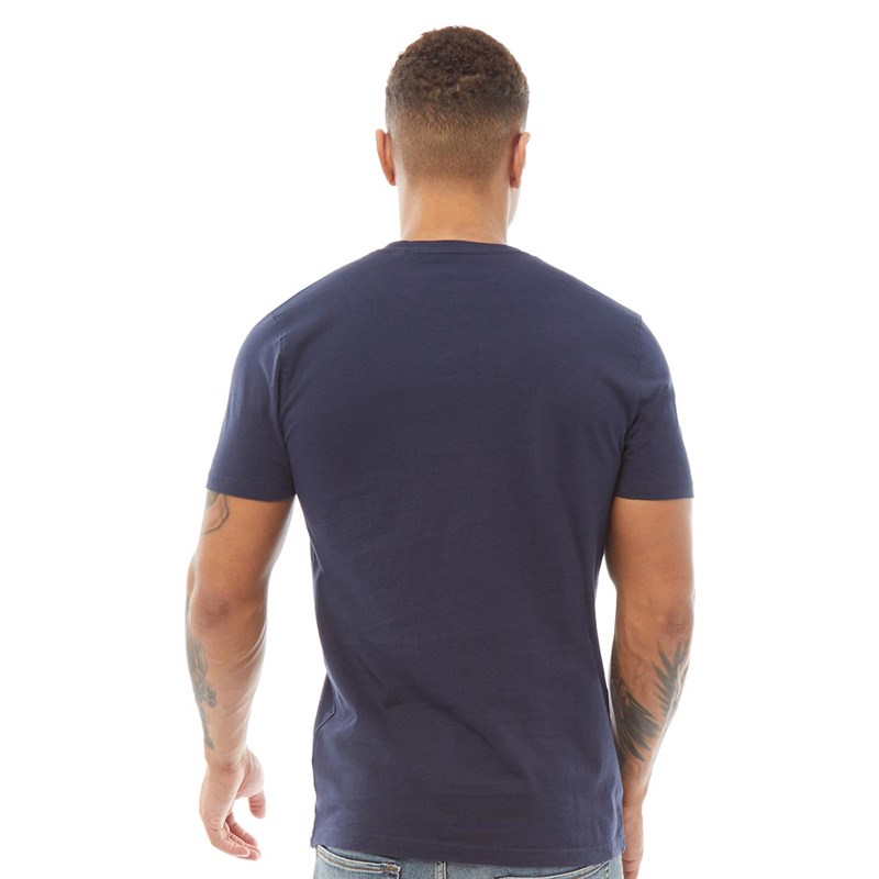 Buy Firetrap Mens Script T-Shirt Dark Navy