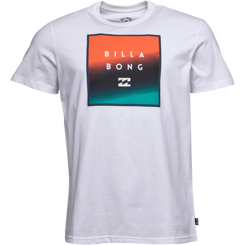 Buy Billabong Mens Stockpile Short Sleeve T-Shirt White Buy Billabong Mens Stockpile Short Sleeve T-Shirt White