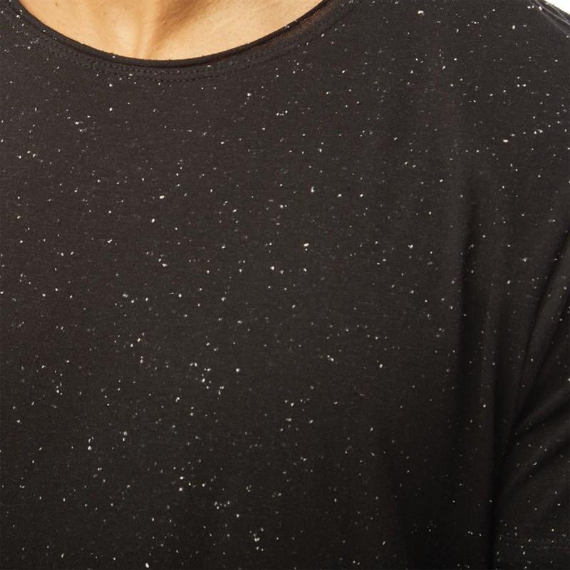 Buy Fluid Mens Nepp T-Shirt Black/White