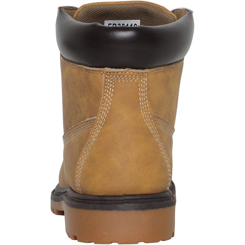 Buy Fluid Junior Cleat Sole Lace Up Boots Honey