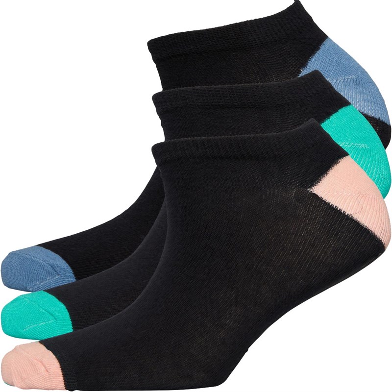Buy Fruitcake Womens Three Pack Gym Liner Socks Black Multi