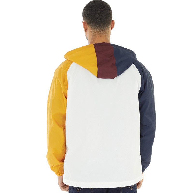 Buy Fred Perry Mens Ripstop Windbreaker Snow White