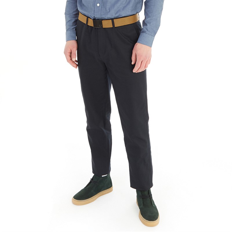 Buy Fred Perry Mens Graphic Branded Webbing Belt Dark Caramel