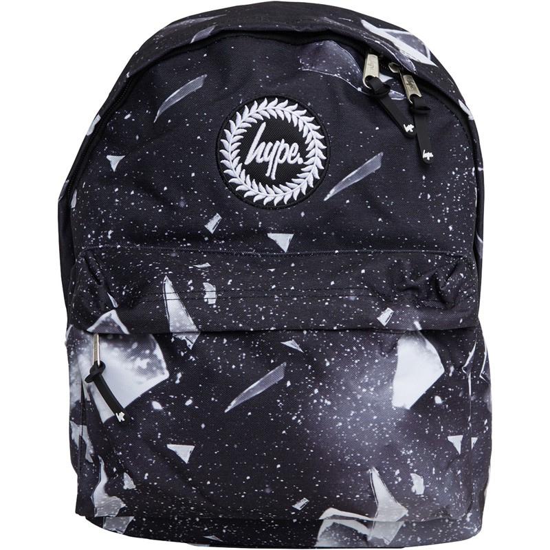 Buy Hype Kids Explosion Mini Crest Backpack Black