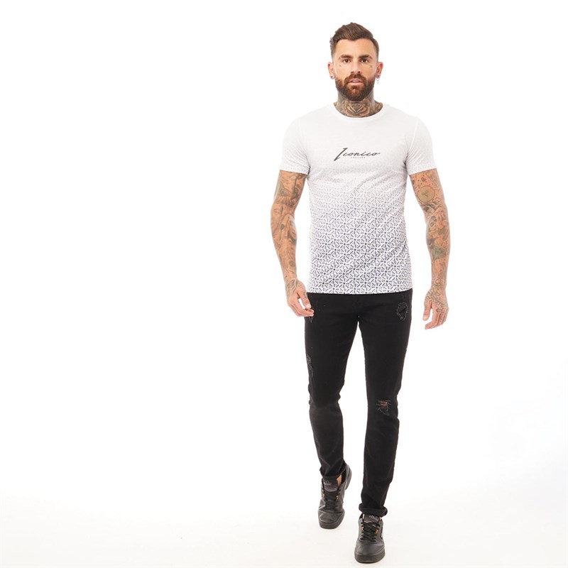 Buy Iconico Couture Mens Preem T-Shirt White