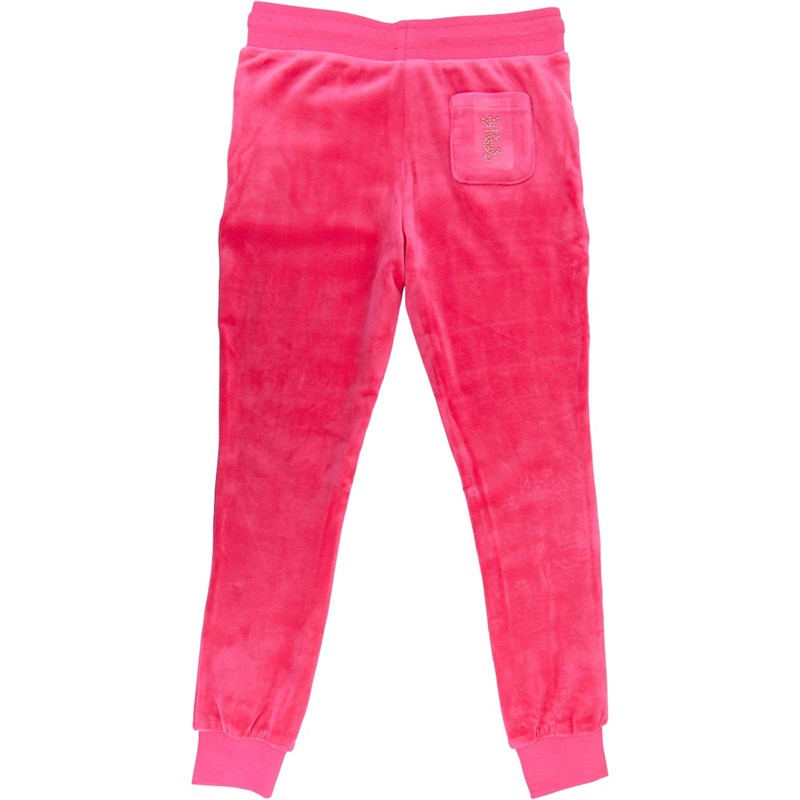 Buy Juicy Couture Infant Juicy Luxe Velour Diamante Joggers Pink Yarrow
