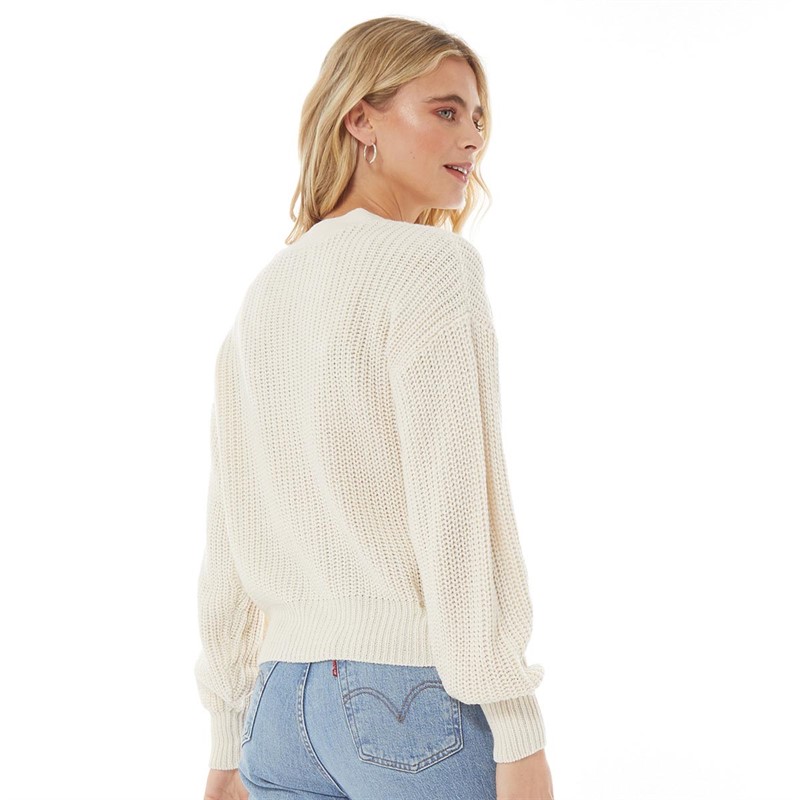 Buy Jacqueline De Yong Womens JDY Justy Cardigan Eggnog