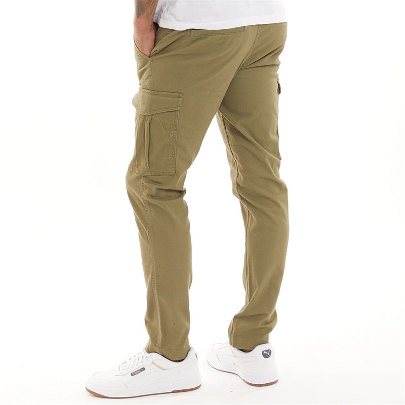 Buy JACK AND JONES Mens Marco Dean Cargo Pants Deep Lichen Green
