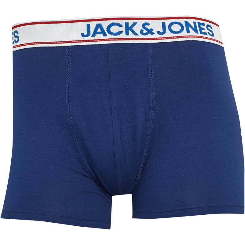 Buy JACK AND JONES Mens Rowen Trunks Twilight Blue