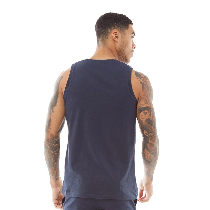 Buy JACK AND JONES Mens Anything Chest Tank Top Total Eclipse