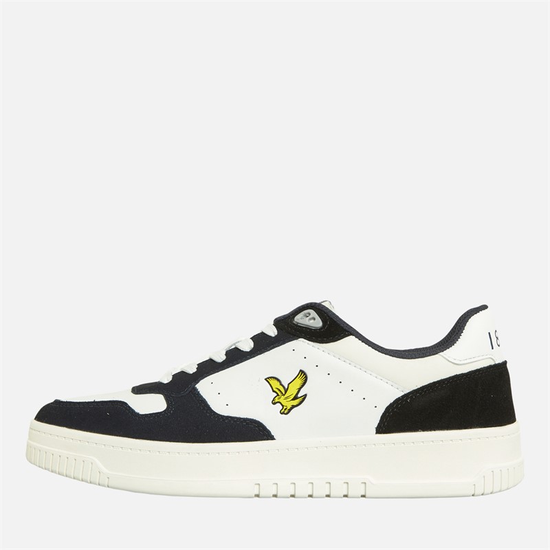 Buy Lyle And Scott Vintage Mens Culross Trainers Navy/White