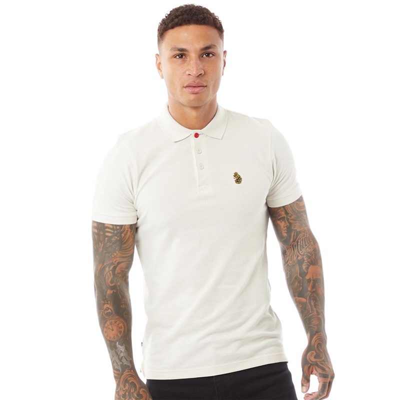 Buy LUKE 1977 Mens Williams Polo Grey Days