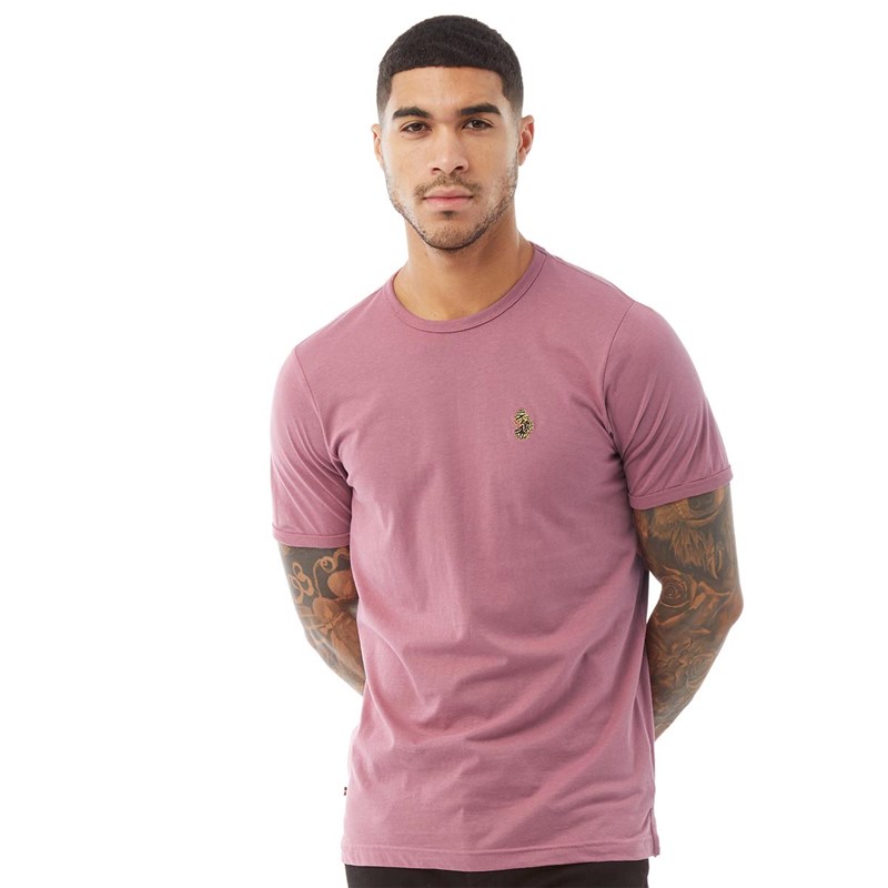 Buy LUKE 1977 Mens Trousernake T-Shirt Cassis