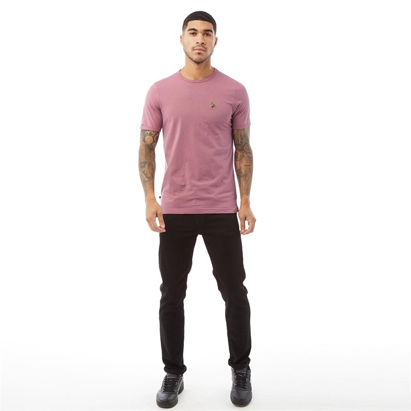 Buy LUKE 1977 Mens Trousernake T-Shirt Cassis