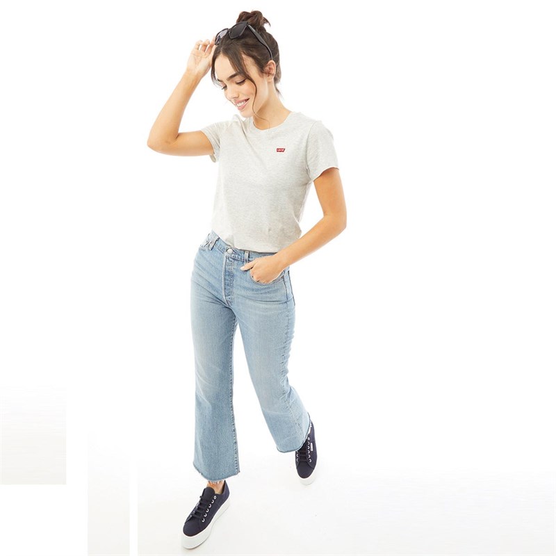 Buy Levi's Womens The Perfect T-Shirt Orbit Heather Grey