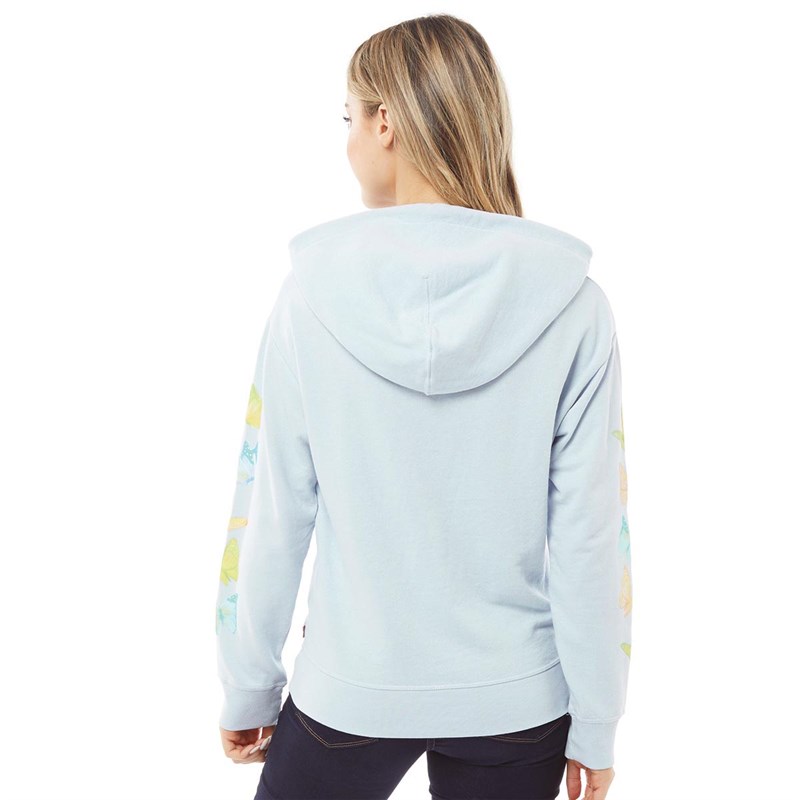 Buy Levi's Womens Graphic Standard Hoodie Arctic Ice