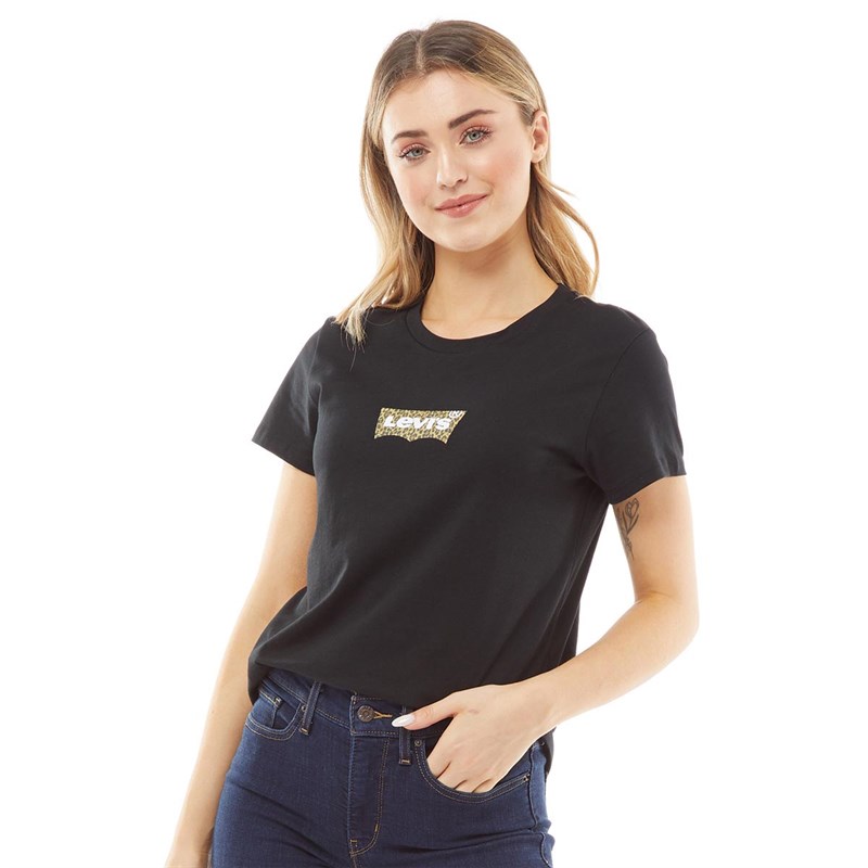 Buy Levis Womens The Perfect T Shirt Mineral Black