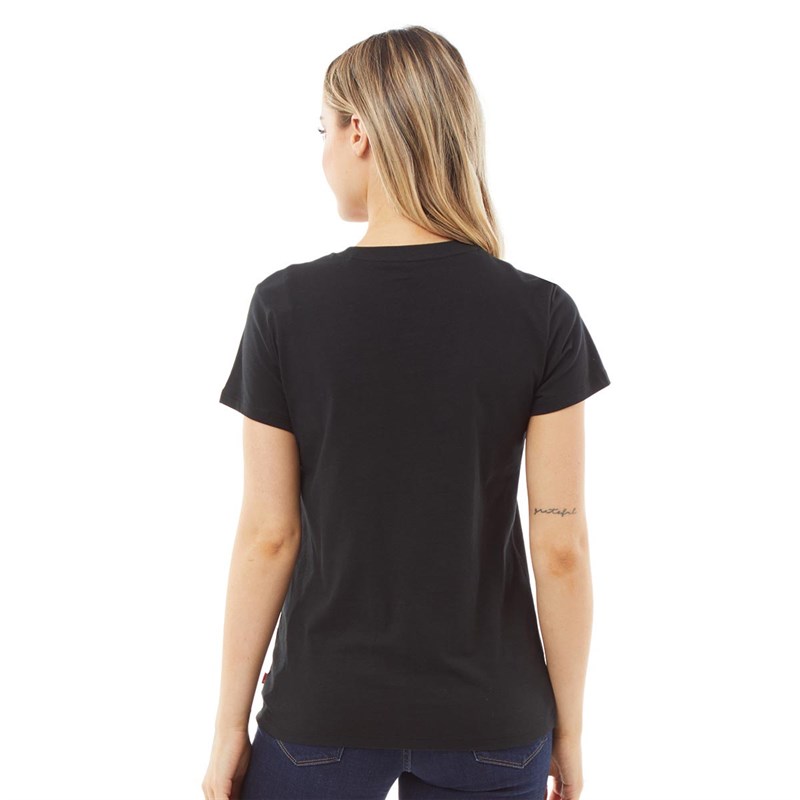 Buy Levi's Womens The Perfect T-shirt Mineral Black