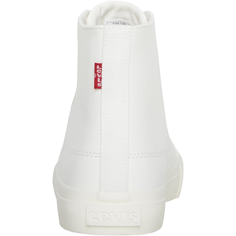 Levi's Herren Decon Mid Hi-Tops Weiß