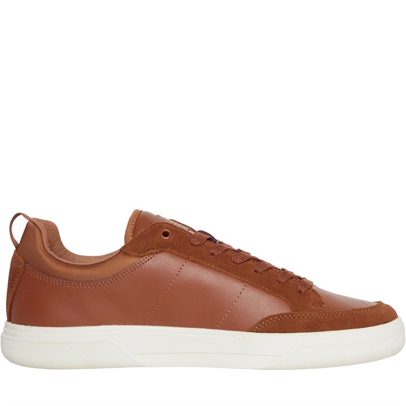 Buy Levi's Mens Cast Trainers Cognac