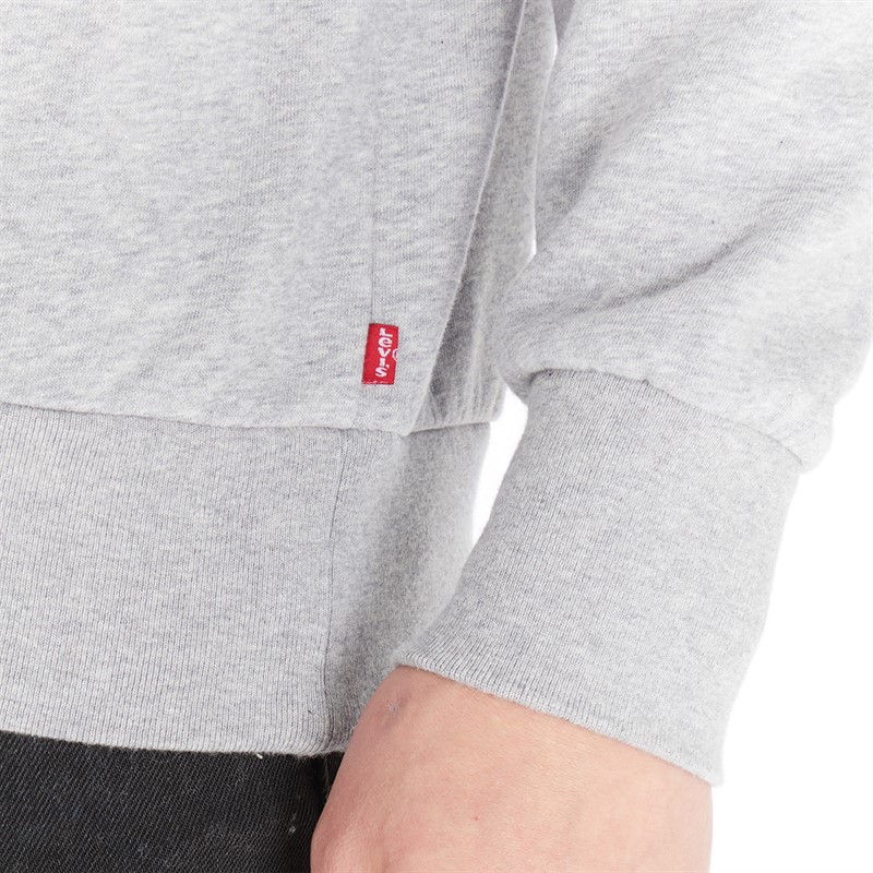 Buy Levi's Mens Standard Graphic Sweatshirt Midtone Heather