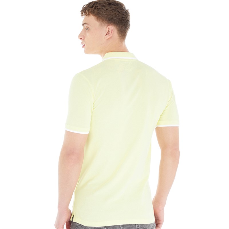 Buy Levi's Mens Slim Housemark Polo Quarter Tipping Lemonade