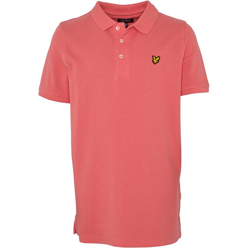 Lyle And Scott Polos à manches courtes Classic Garçon Rose