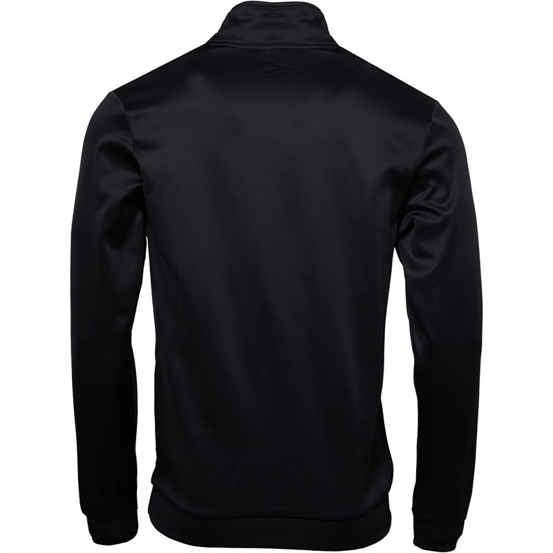 Buy Mitre Mens Delta Plus 1/4 Zip Top Black/White
