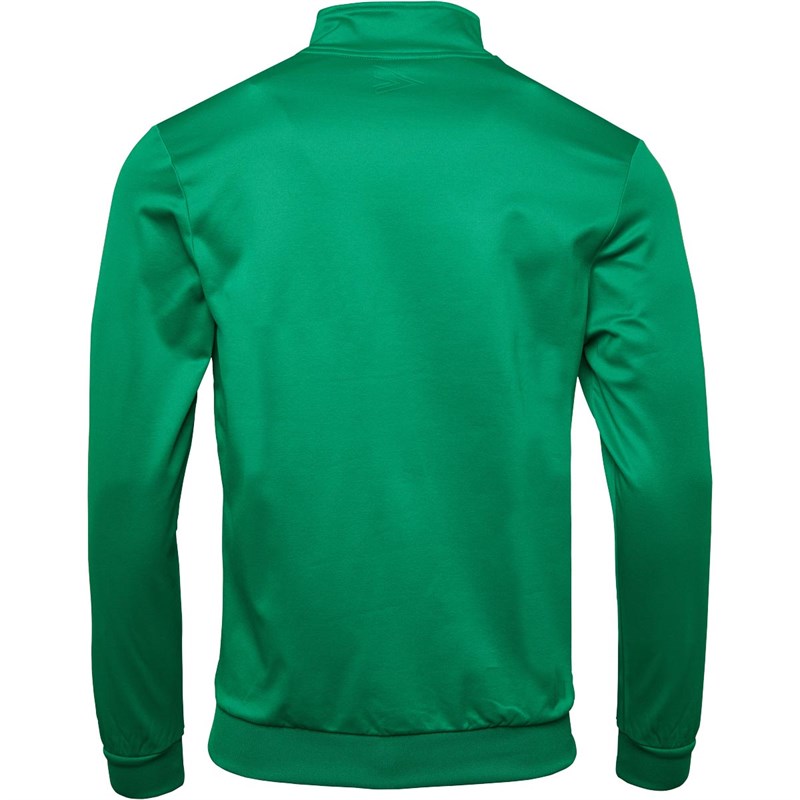 Buy Mitre Mens Delta Plus 1/4 Zip Top Green/Black