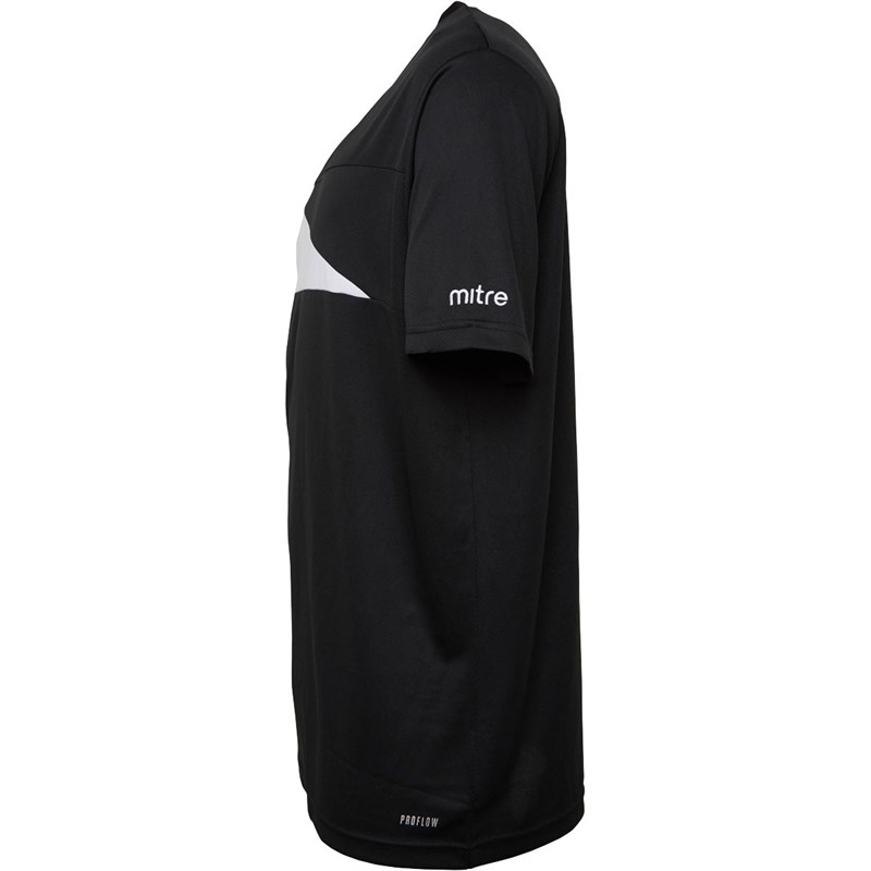 Buy Mitre Mens Delta Plus Top Black/White