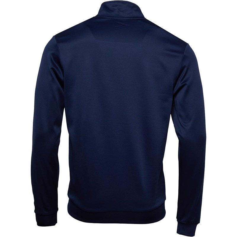 Buy Mitre Mens Delta Plus 1/4 Zip Top Navy/White