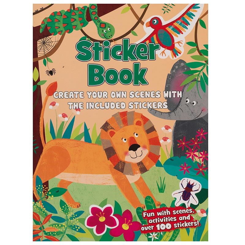 Buy Jungle Create The Scene Sticker Book