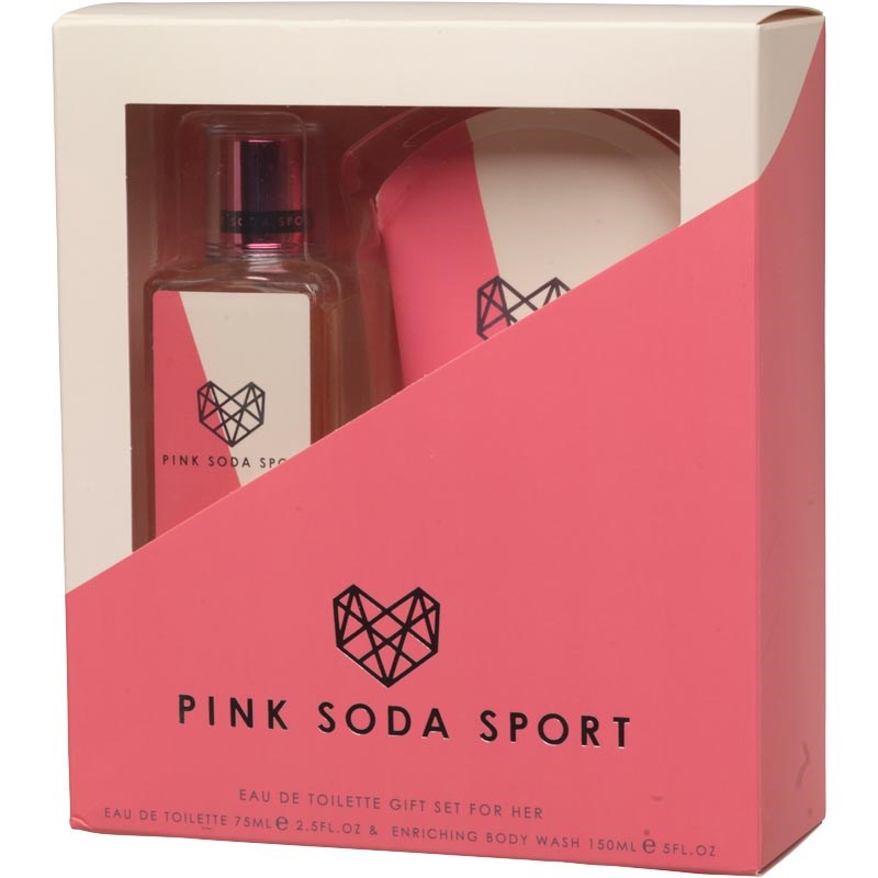 Buy Pink Soda Womens 75ml Eau De Toilette And 150ml Enriching Shower ...