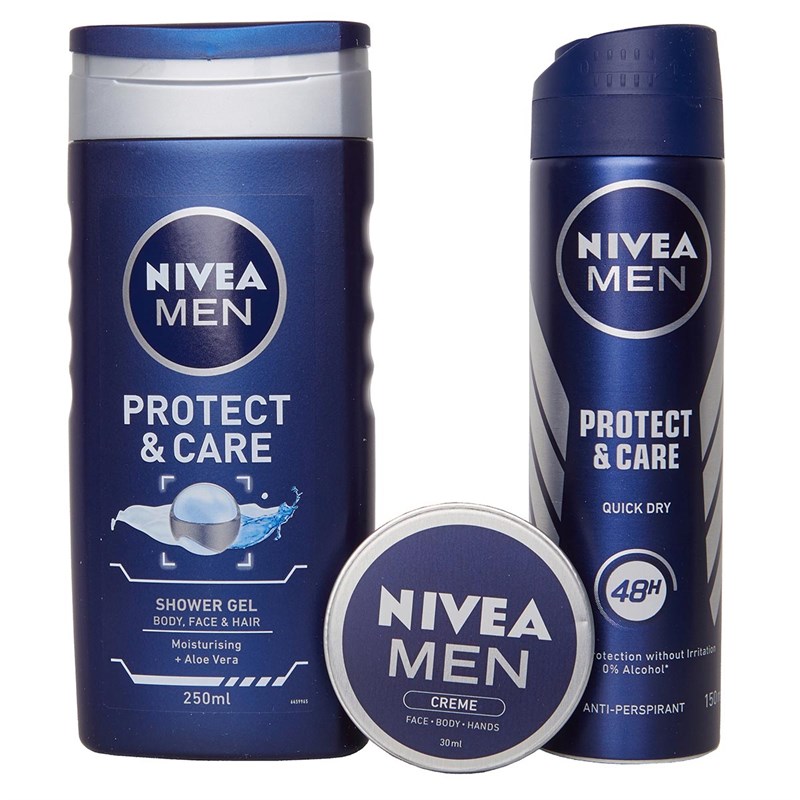 Buy Nivea Mens Fresh Kit Three Piece T Set Multi