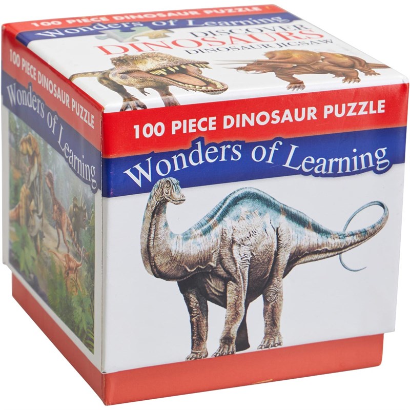 Kinder Dinosaurs Cube Jigsaw Buch Mehrfarbig