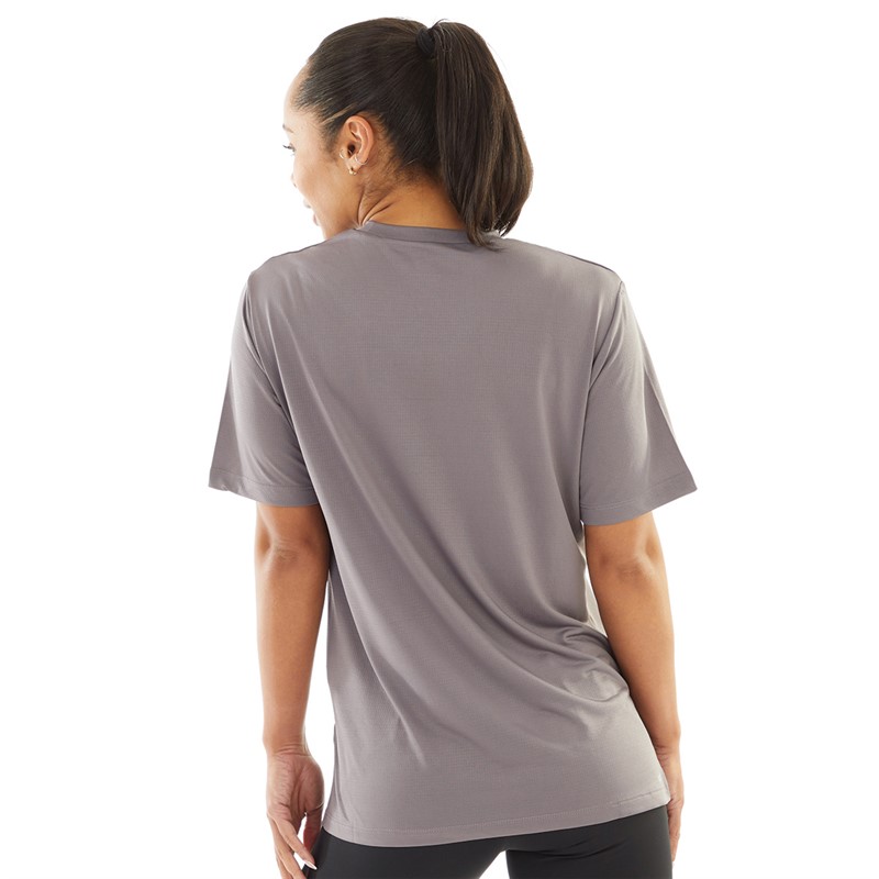 Buy New Balance Womens Relentless Oversized T-Shirt Zinc