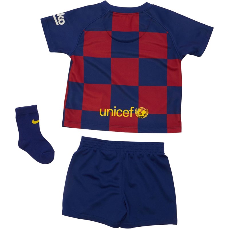 Buy Nike Infant Boys FCB Barcelona Home Kit Varsity Maize/Deep Royal ...