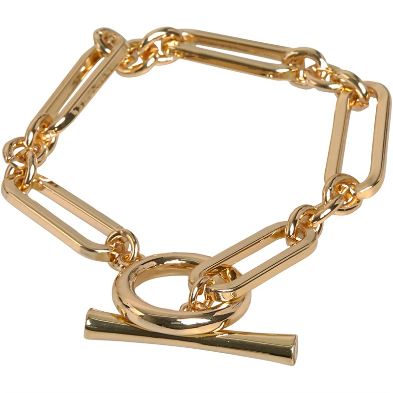 Buy French Connection Womens Chain Loop Bracelet Gold