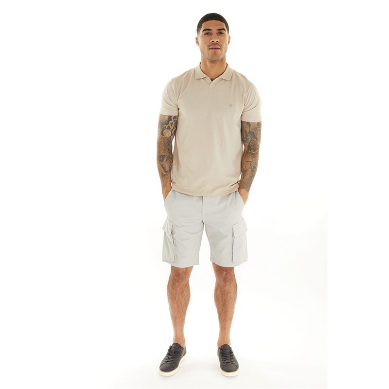 Buy French Connection Mens Jersey Trophy Polo Stone