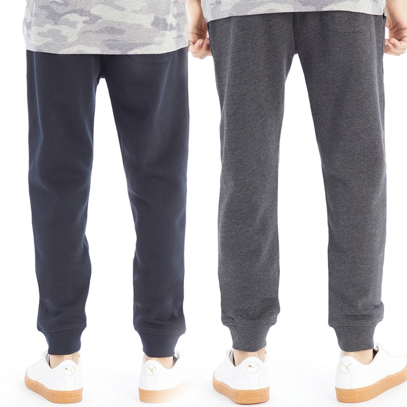 Buy French Connection Boys Two Pack Joggers Navy/Dark Grey