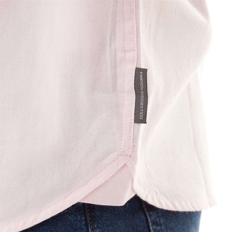 Buy French Connection Mens Oxford Shirt Soft Pink/Marine