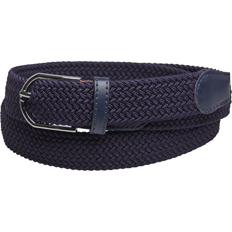 Buy French Connection Mens Woven Elastic Belt Marine
