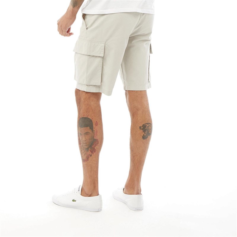 Buy French Connection Mens Cargo 6 Belt Shorts Stone