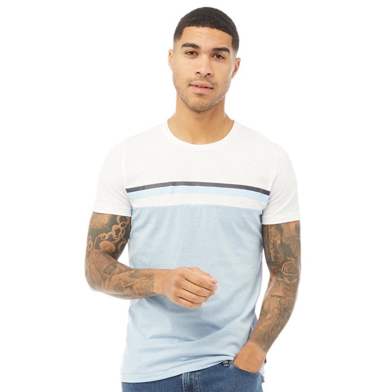 French Connection Tee-Shirt Homme Rayures