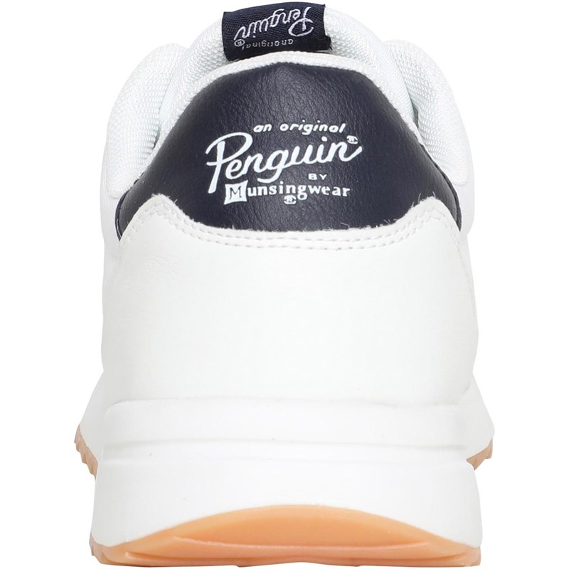 Buy Original Penguin Mens Lotus Trainers White