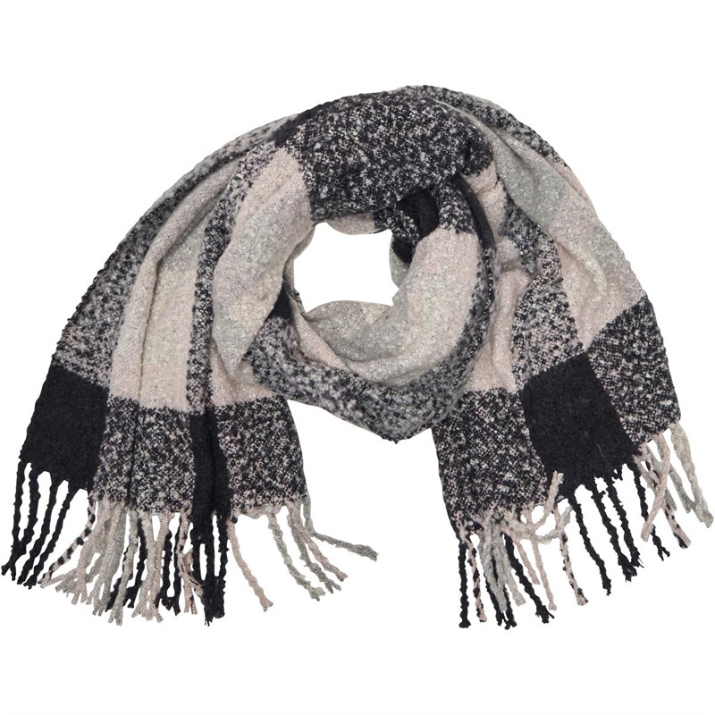 Buy Only Womens Janet Weaved Scarf Black