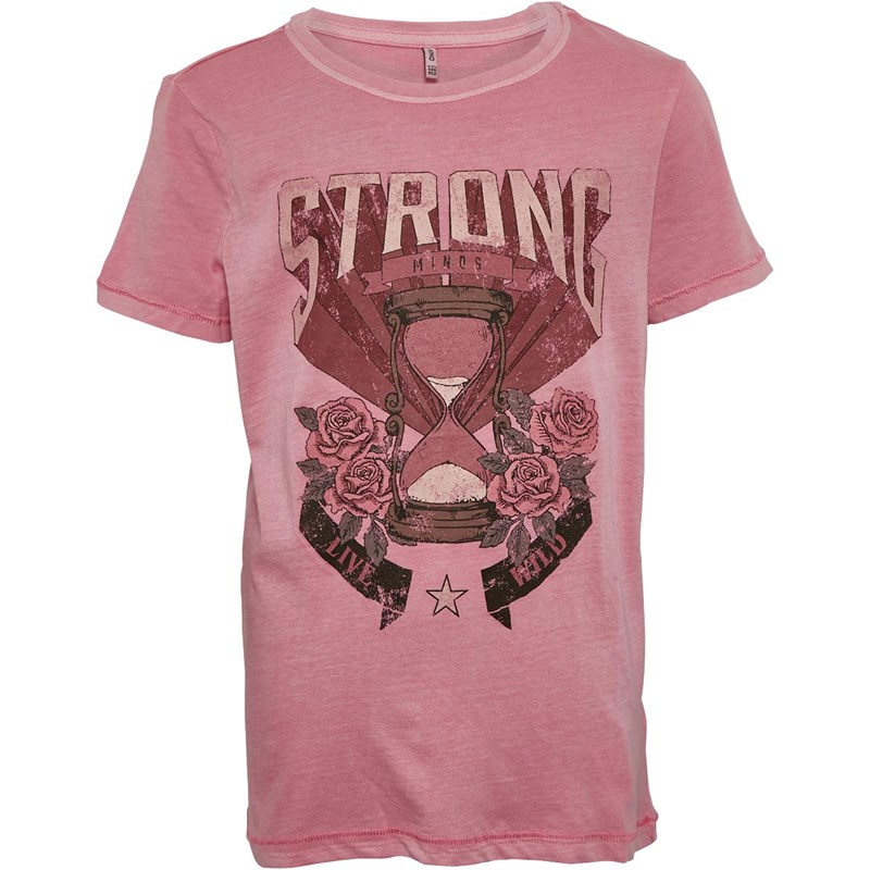 Buy Only Girls Koglima Life Strong T-shirt